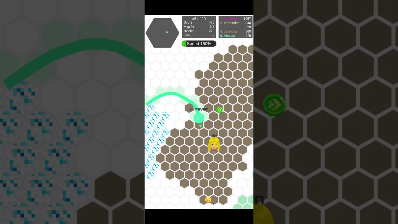 Hexar.io gameplay - YouTube