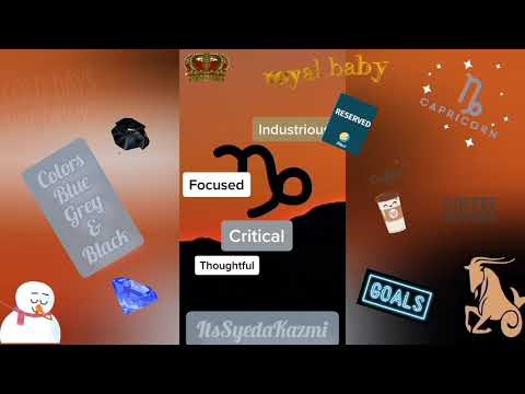 Capricorn season Whatsapp status|Jannuary whatsapp status| Capricorn zodic sign