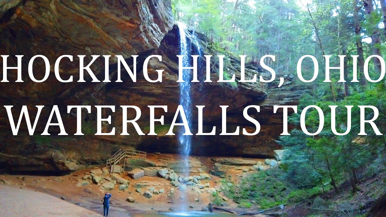 Adventures: Hocking Hills Waterfalls Tour - YouTube
