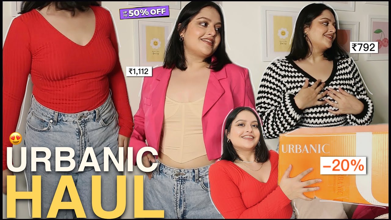 URBANIC HAUL *starting at just Rs 690* Ft. Blazers, Cardigans, Tops ...