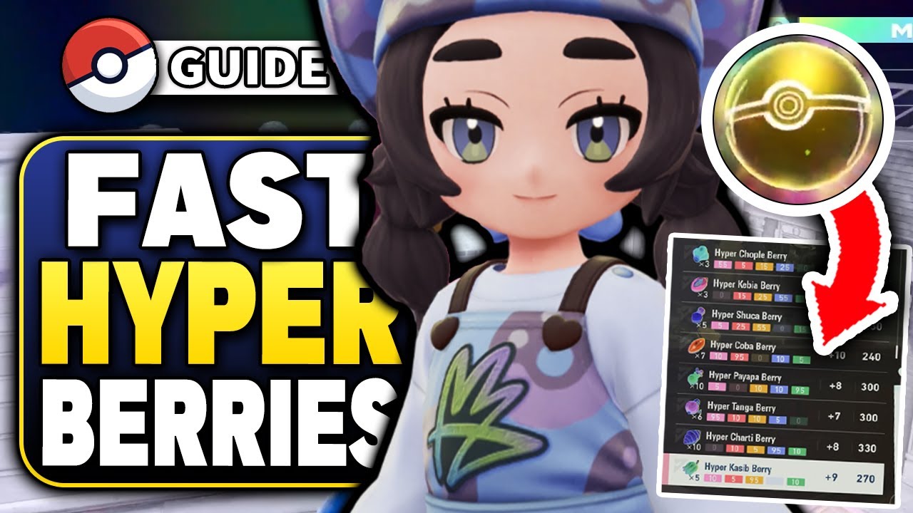 THE FASTEST & EASIEST METHOD To Farm HYPER BERRIES In The Pokemon ...