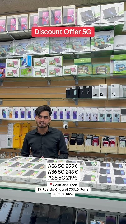 Big Offer Alert! A56 5G – 299€, A36 5G – 249€, A26 5G – 219€ Only at Solutions Tech! - YouTube