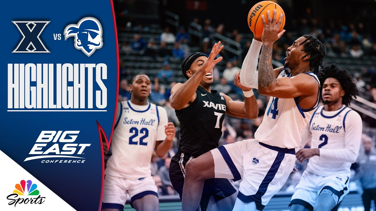 Xavier vs. Seton Hall | COLLEGE BASKETBALL HIGHLIGHTS | 1/28/26 | NBC ...