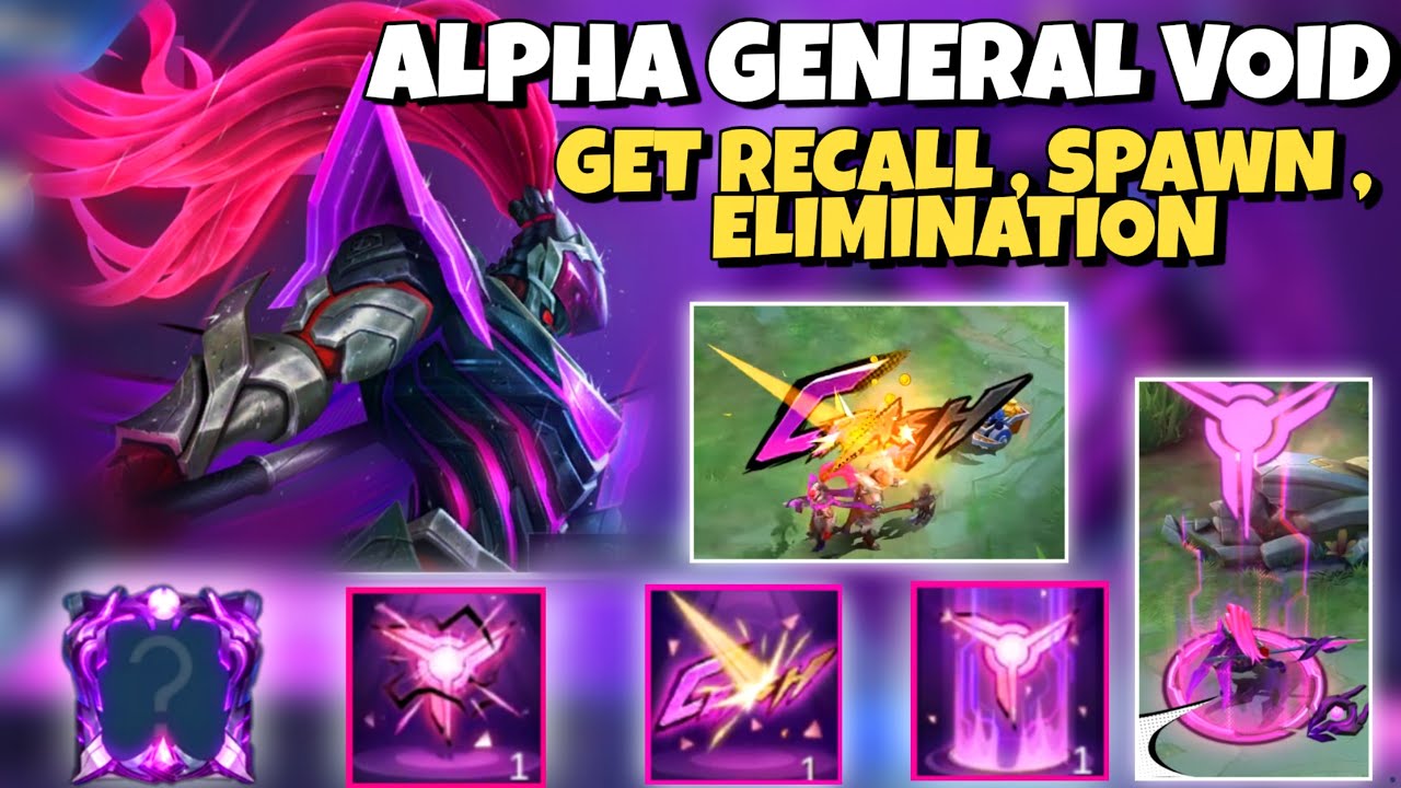 NEW EVENT ! ALPHA VILLAIN (ABYSS) SKIN " GENENRAL VOID"| THE DARKEST ...