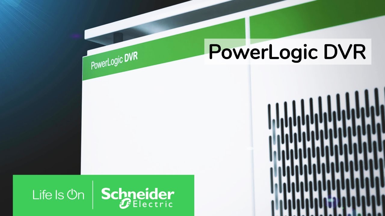 Stabilize Voltage and Maximize Reliability with PowerLogic DVR ...