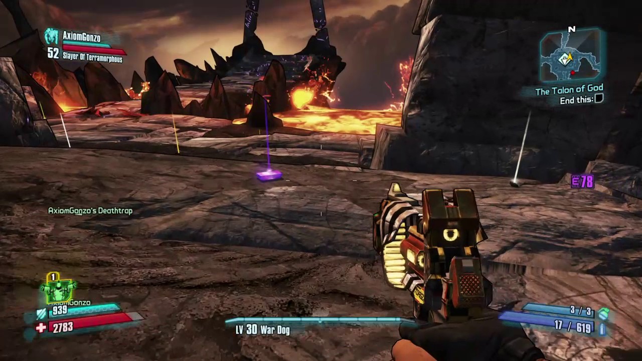 Borderlands ll Big Boss Battle Done Easily W/ AxiomGonzo - YouTube