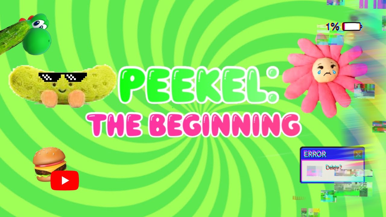 PEEKEL: THE BEGINNING🥒😼😱 || - YouTube