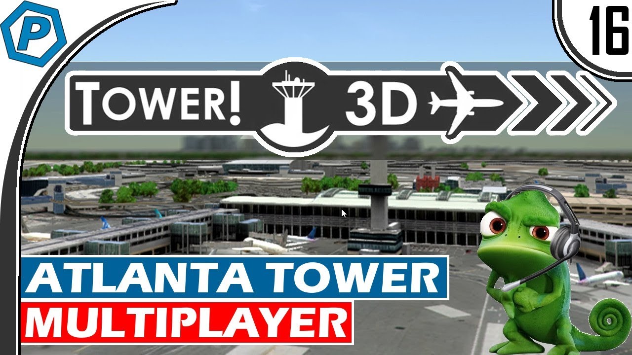 Tower3D Pro | Multiplayer Air Traffic Control Simulator | Atlanta ...