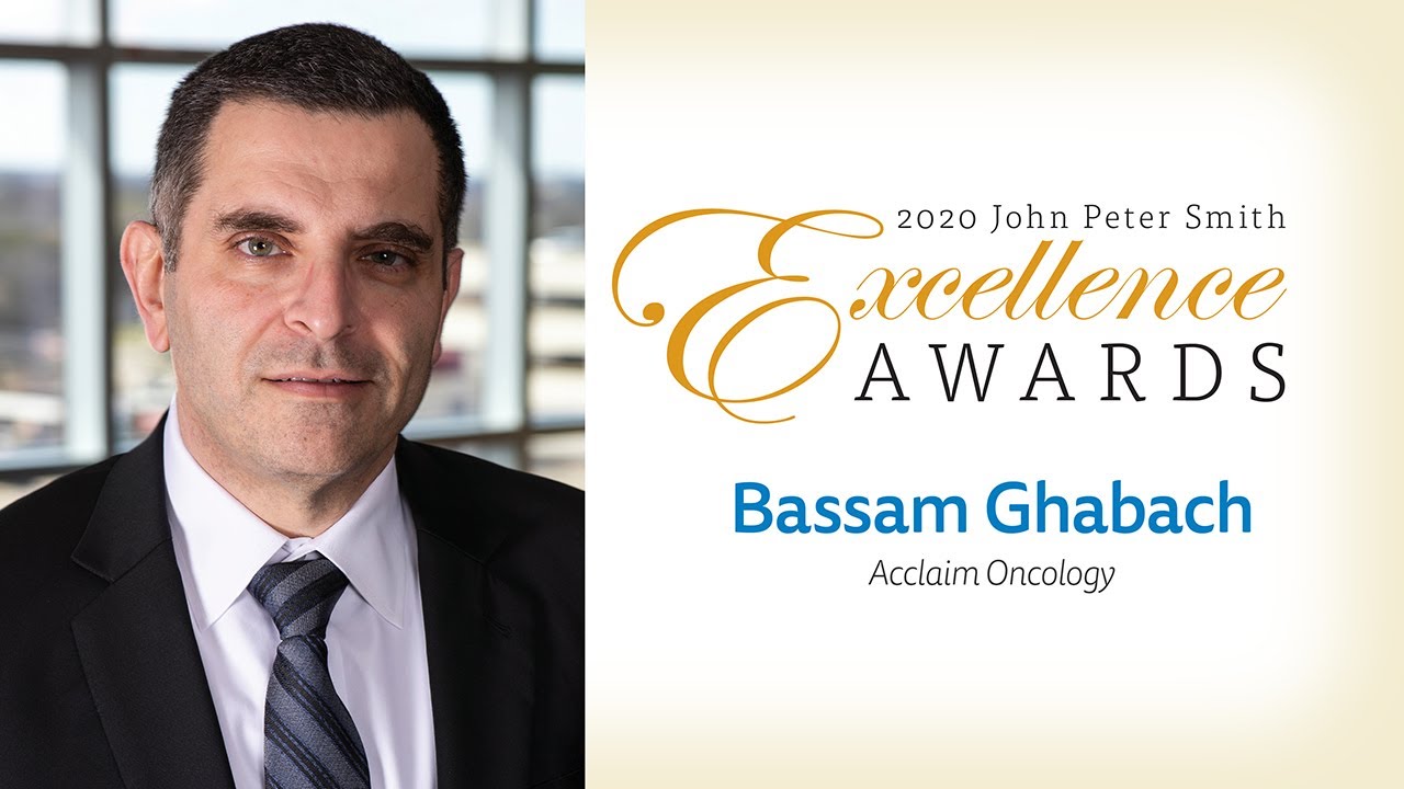 Excellence Award Winner Dr. Bassam Ghabach - YouTube