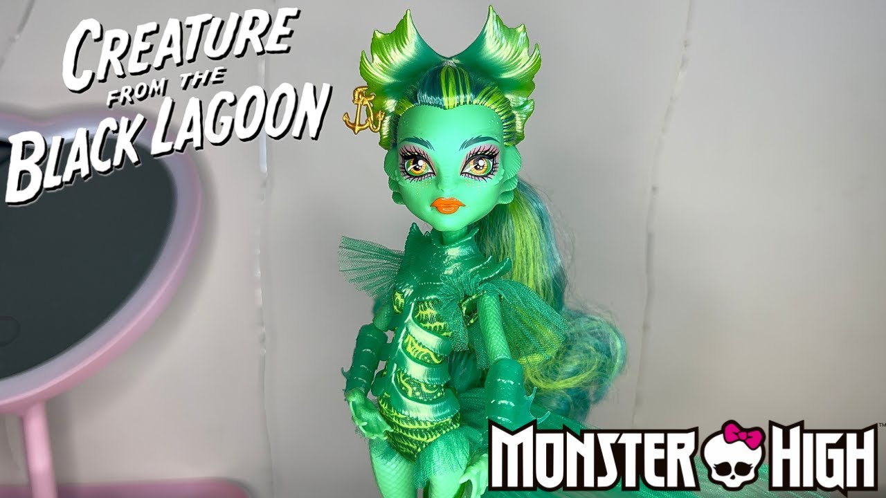 MONSTER HIGH SKULLECTOR CREATURE FROM THE BLACK LAGOON DOLL REVIEW AND ...