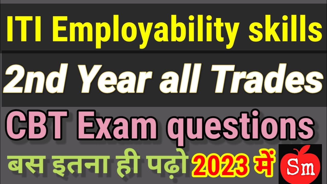 ITI 2nd year Employability Skills / ITI All Trades Employability skills ...
