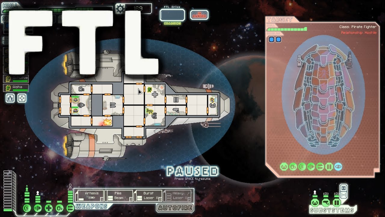 Going RogueLike : FTL : Cloaking Device??! : Game Play - YouTube