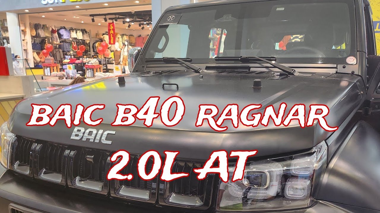 baic b40 ragnar 2.0L 4x4 AT 2025 - YouTube