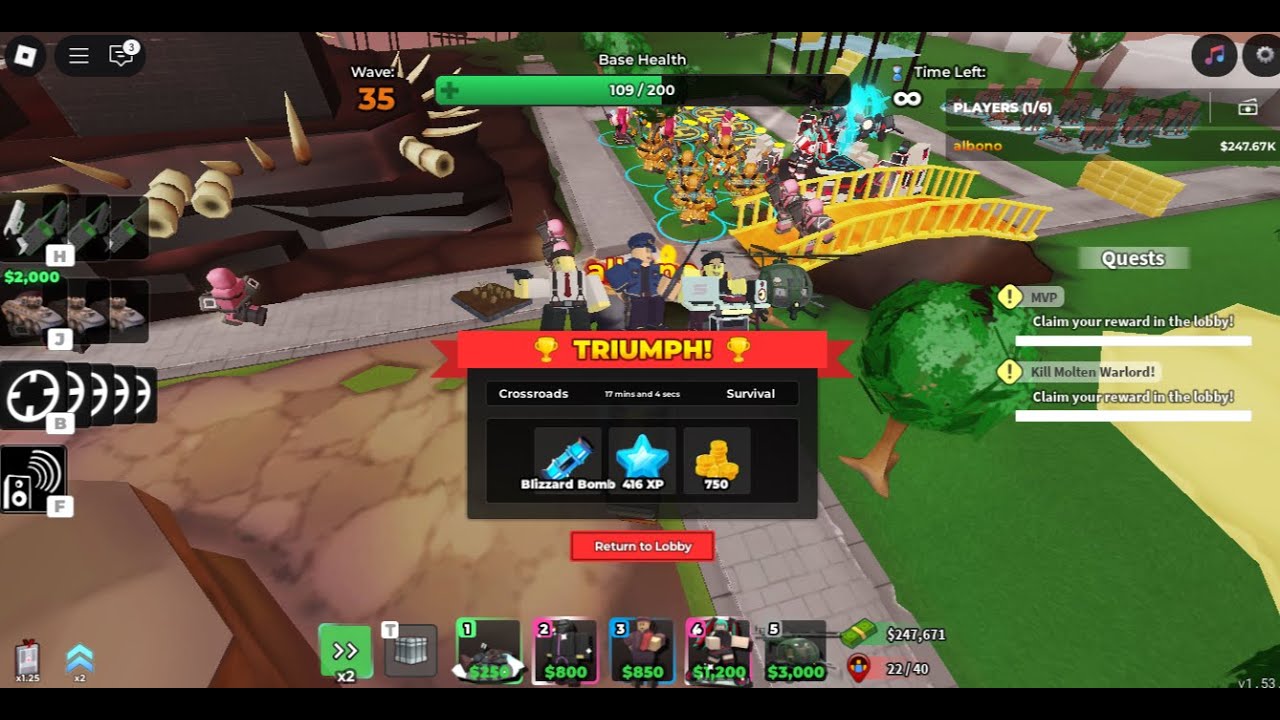 Beating Molten mode in TDS | Tower Defense Simulator (TDS) | (ROBLOX ...