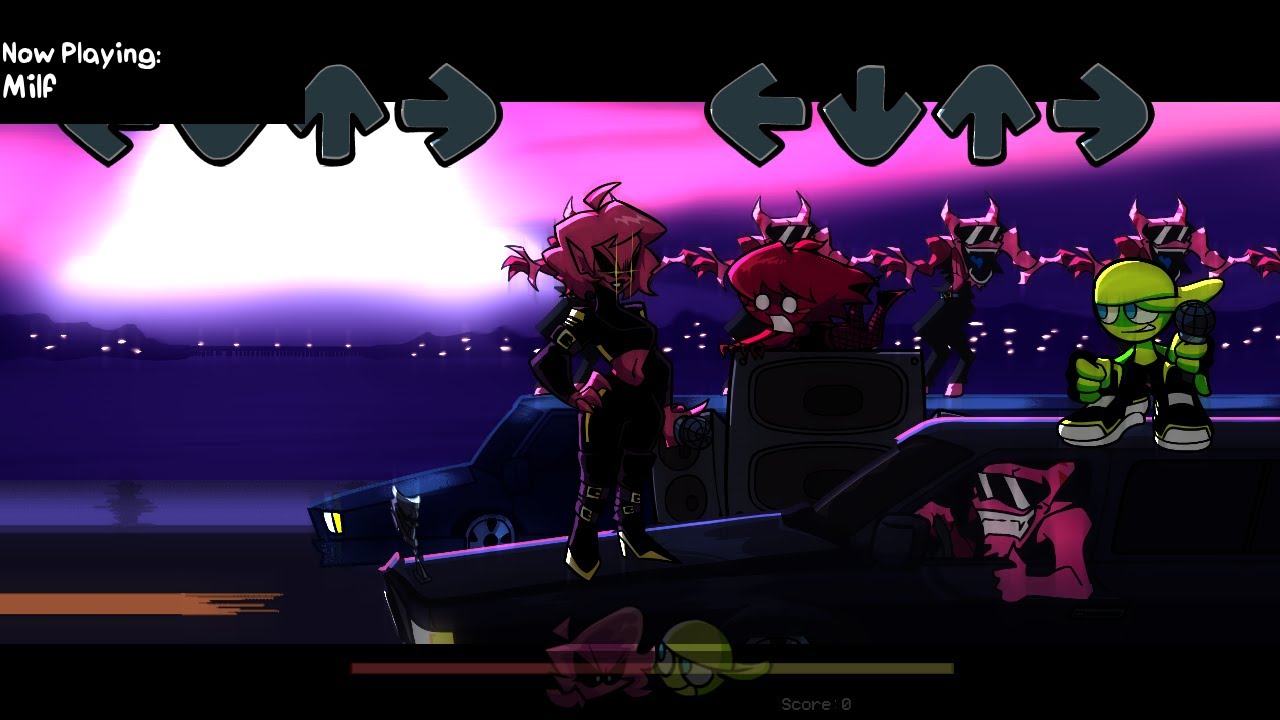 FNF MINUS Psych engine port : Week 4 bonus song (read disc) - YouTube