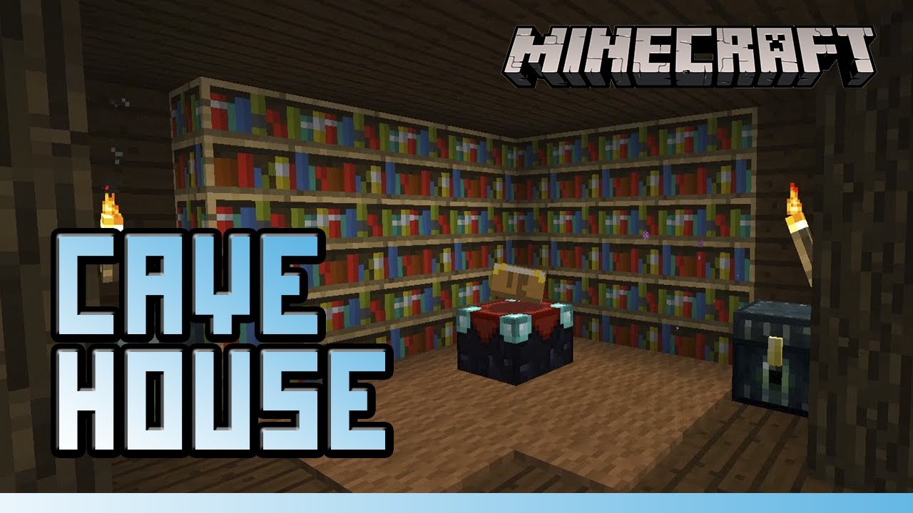 Minecraft builds | How to Build cave house | minecraft timelapse - YouTube