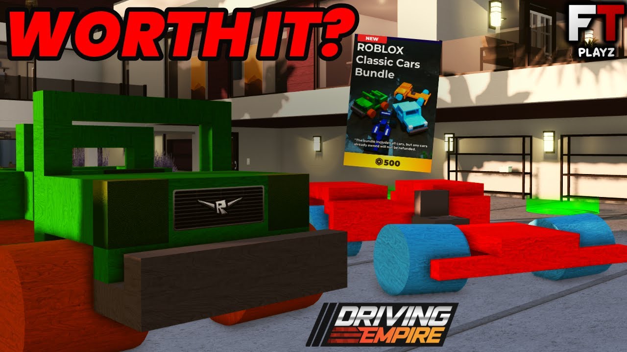 Should YOU Buy Roblox Classic Car Pack In Roblox Driving Empire?! - YouTube