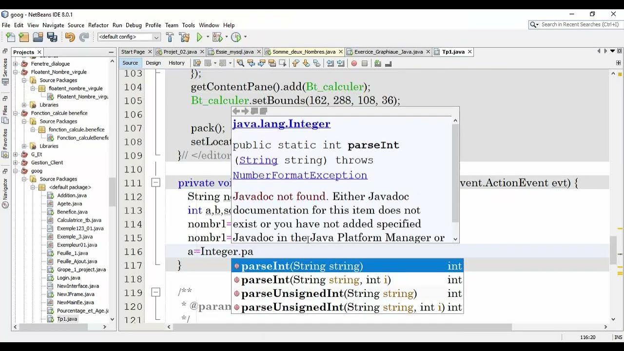 Programmation java (débutant)Comment Créer une calculatrice - YouTube