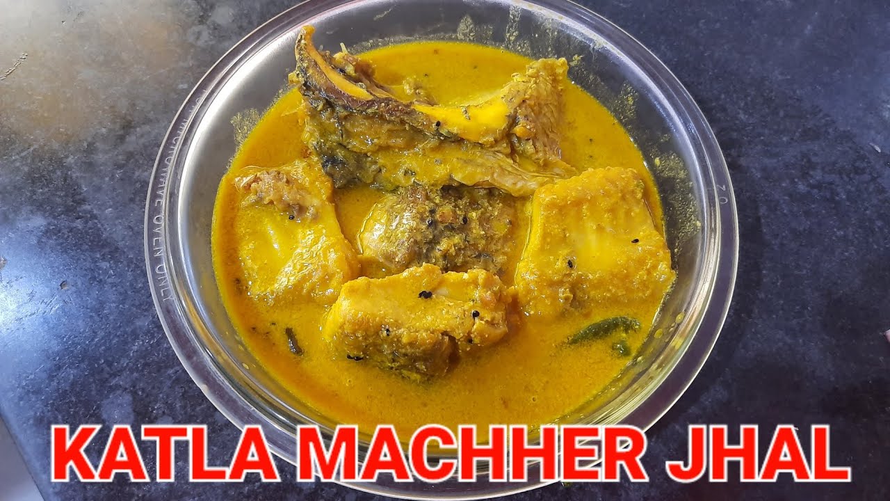 Katla Machher Jhal || কাতলা মাছের ঝাল || MITA'S KITCHEN - YouTube