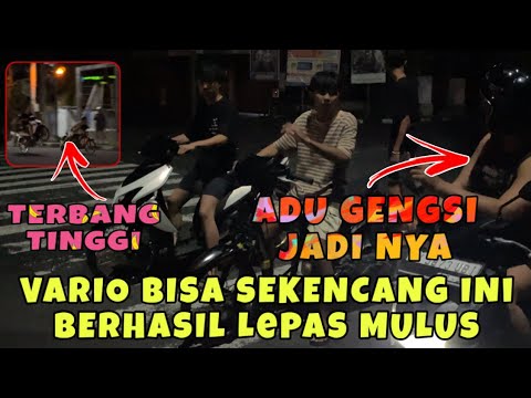 KONYIK BERULAH LAGI‼️BERHASIL LEPAS LAGA VARIO VS VARIO ‼️#balapbali # ...