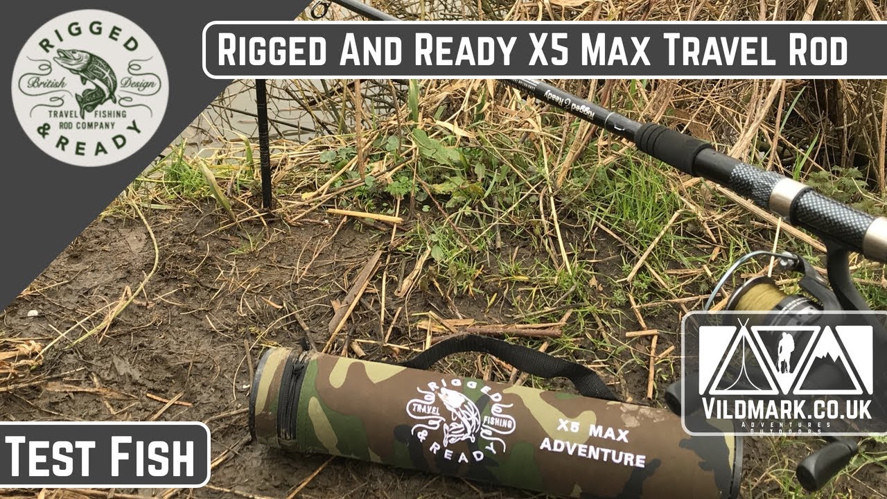 X5 Max combination travel fishing rod by rigged and ready / Test ...