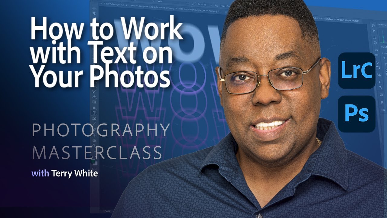Photography Masterclass | How to Work with Text on Your Photos - YouTube