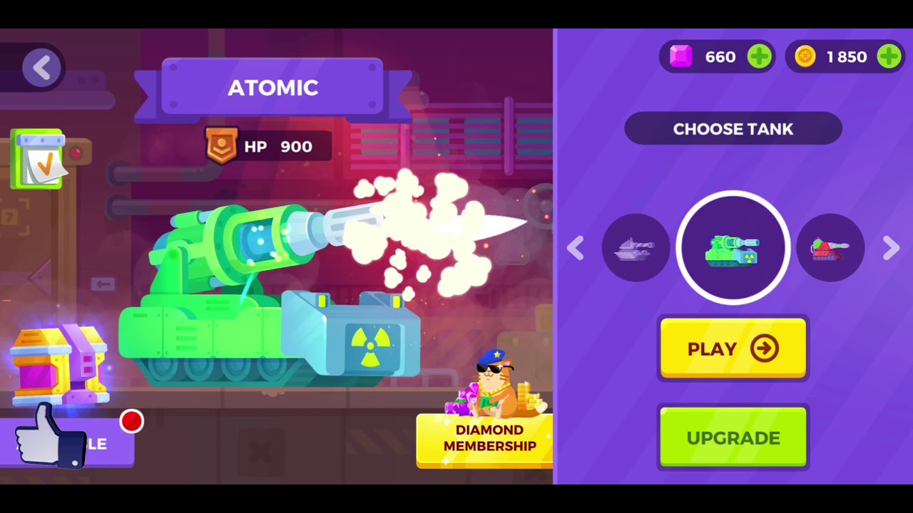 Tank Stars - Nuke - Gameplay Walkthrough Part 34 - Android / IOS - YouTube