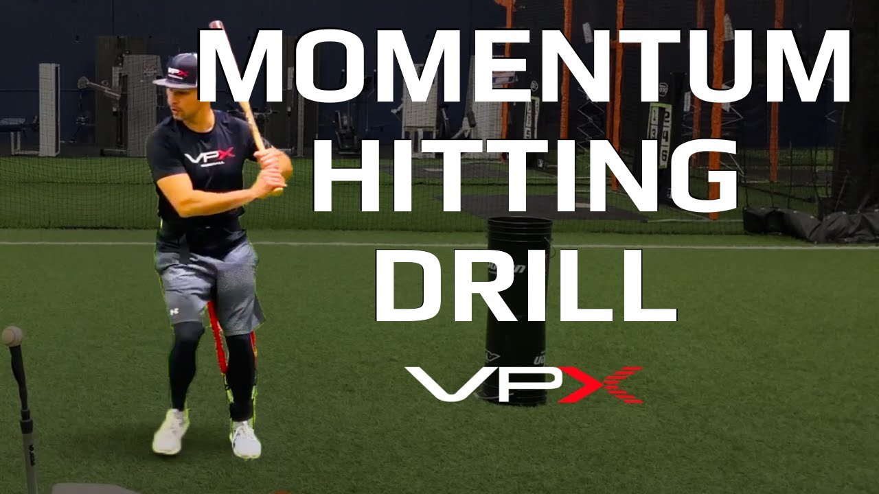 Momentum Hitting Drill - VPX Baseball Harness - YouTube