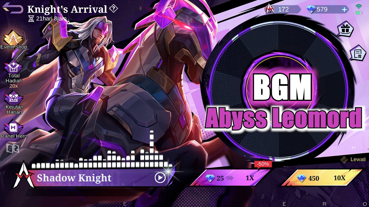 Mobile Legends Abyss Squad Leomord BGM (4K 60FPS) Ultra HD Villain ...