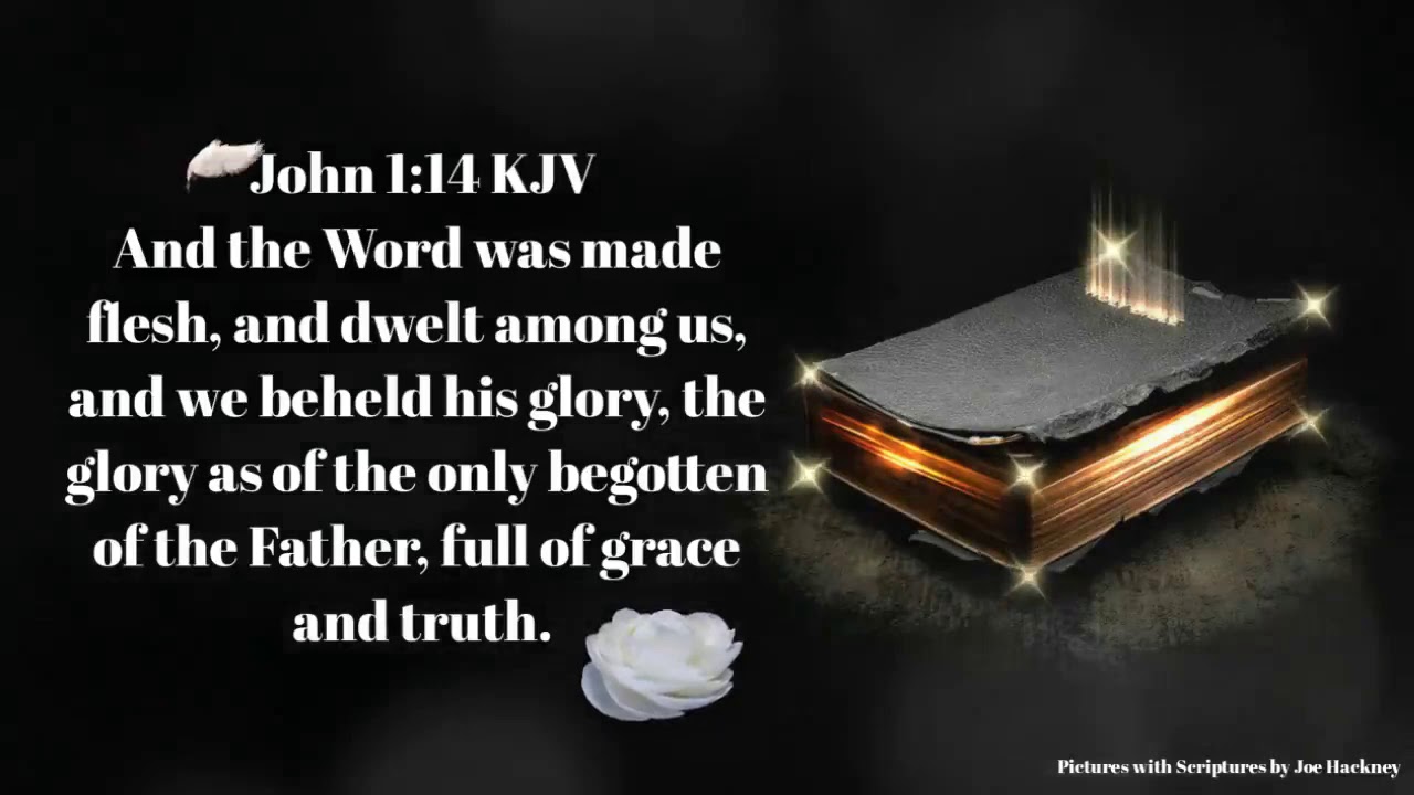 John 1 14 Kjv Animated Picture With Scripture YouTube
