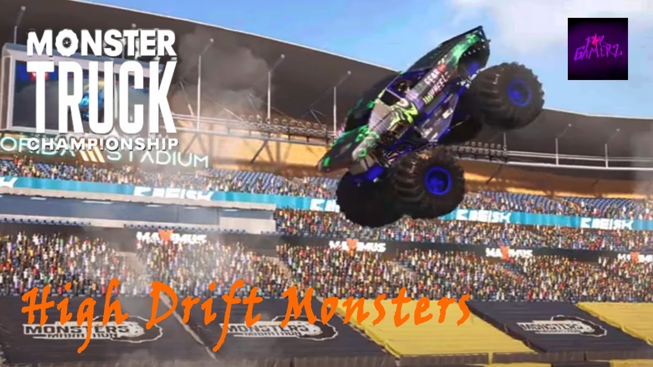 Monster Truck Championship: High Drift Monsters / Profi Liga - Let's ...