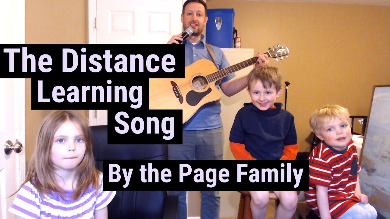 The Distance Learning Song - Page Family - YouTube