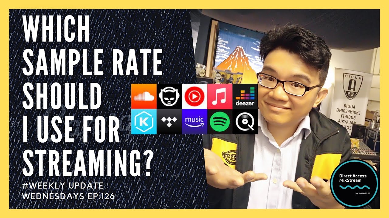 Weekly Update Wednesdays #126 : What Sampling Rate Should I Use For ...