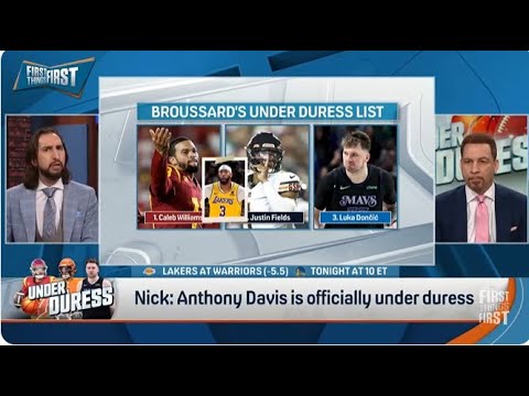 First Things First | Nick Wright STUNNED Caleb Williams Better Than ...