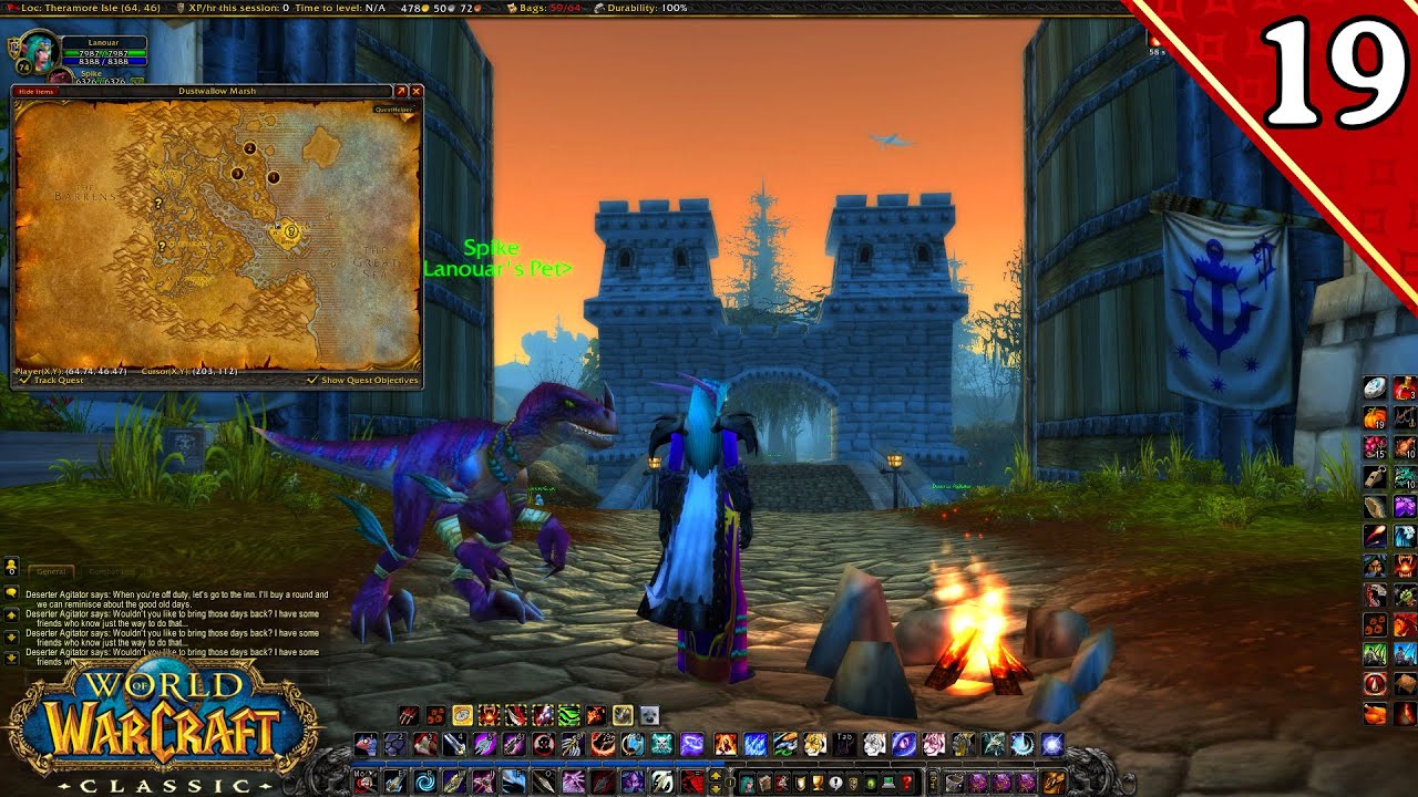 Exploring World of Warcraft #19 | Theramore Isle & Dustwallow Marsh ...