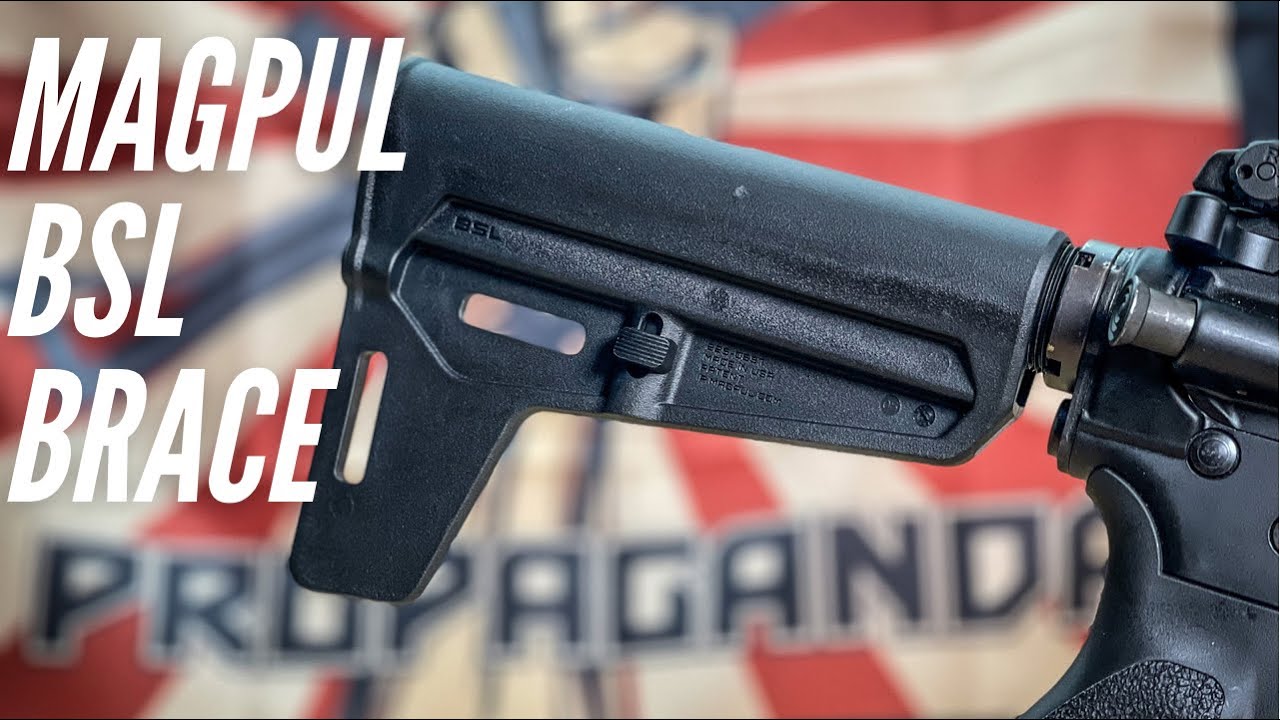 Magpul BSL Brace #magpul #bsl - YouTube