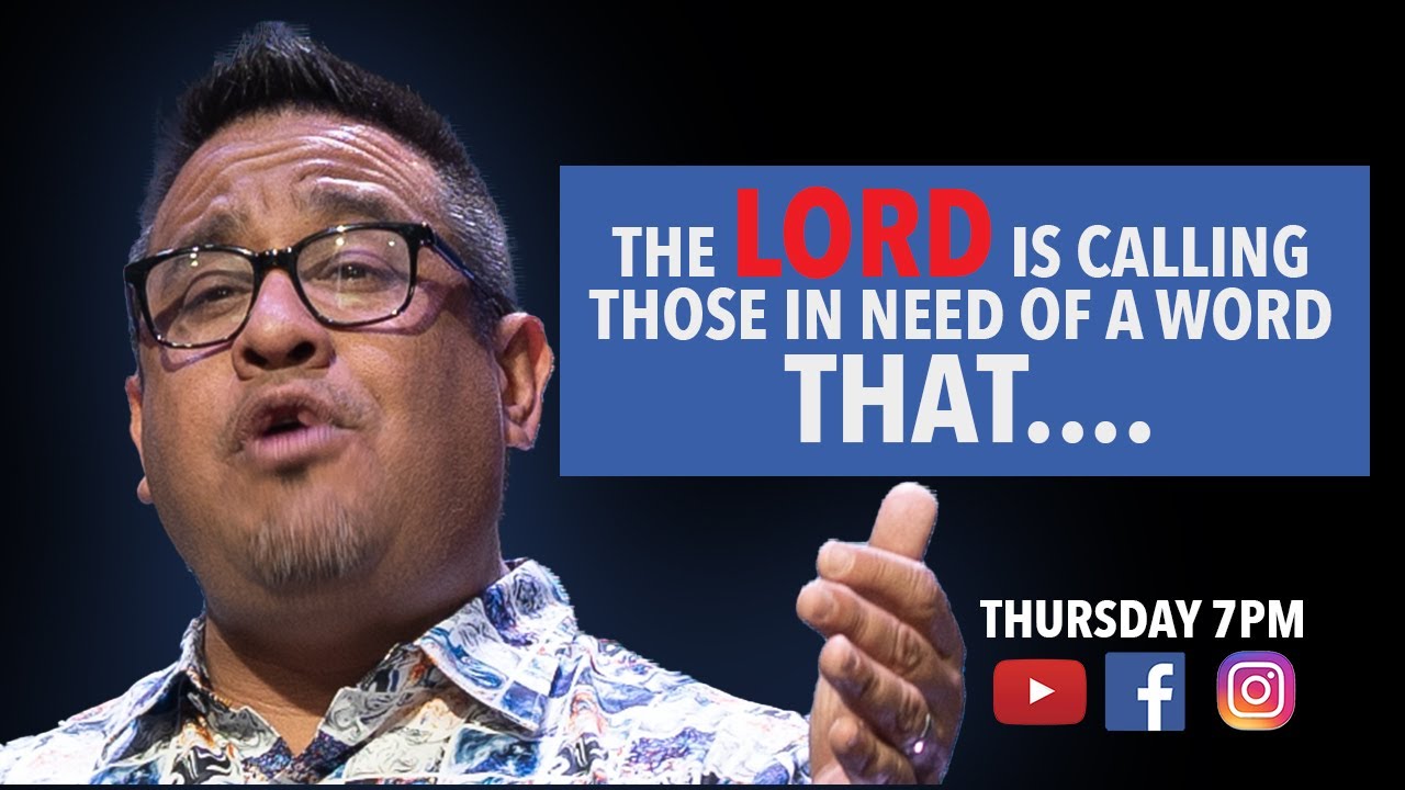 The Lord is calling those in need of a word that | Prophet Rob Sanchez ...