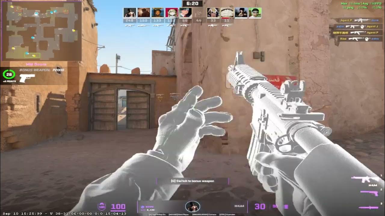 CS2 Insane BOT in Deathmatch Lobby - YouTube