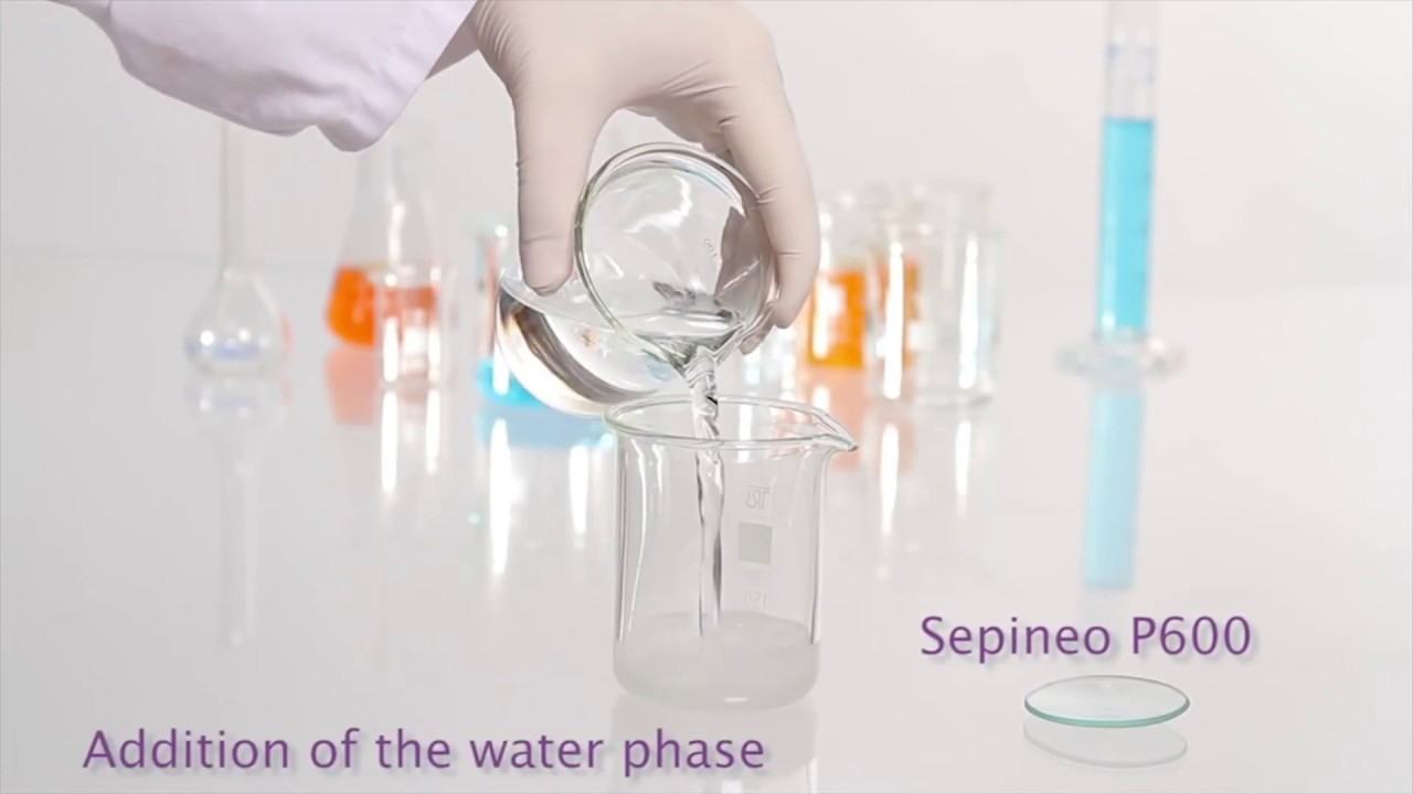 How to use SEPINEO™ P600 in formulation? - YouTube