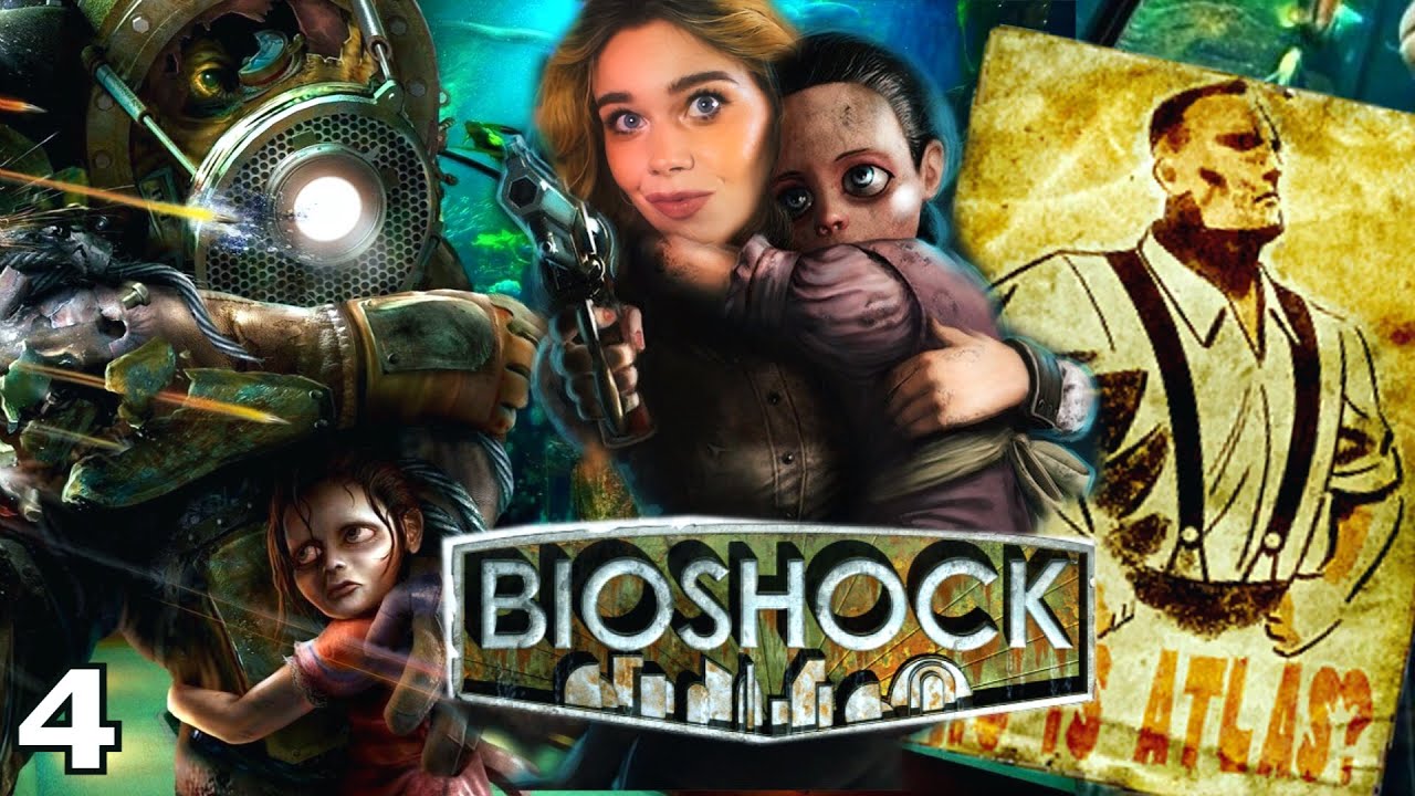 FINALLY MEETING ATLAS?! Bioshock Remastered Blind Playthrough - Part 4 ...
