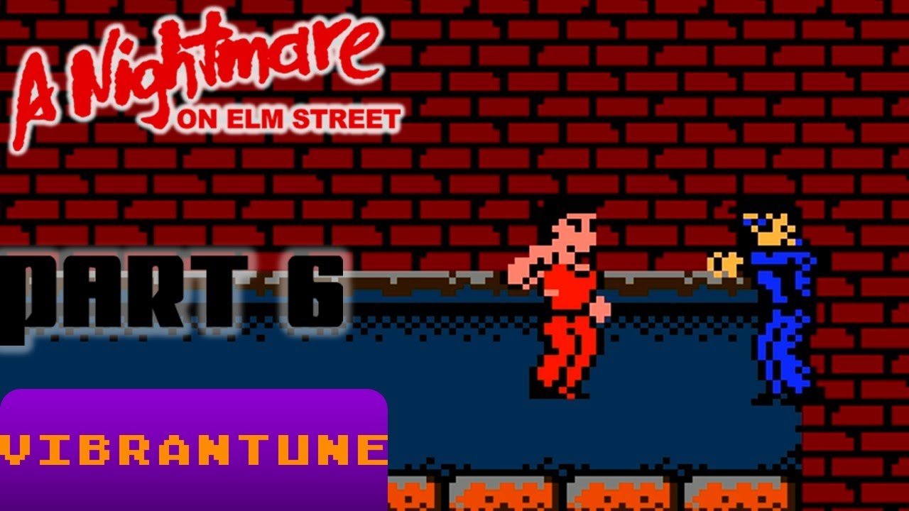 A Nightmare on Elm Street (NES) Part 6 - No Commentary Walkthrough (Inf ...