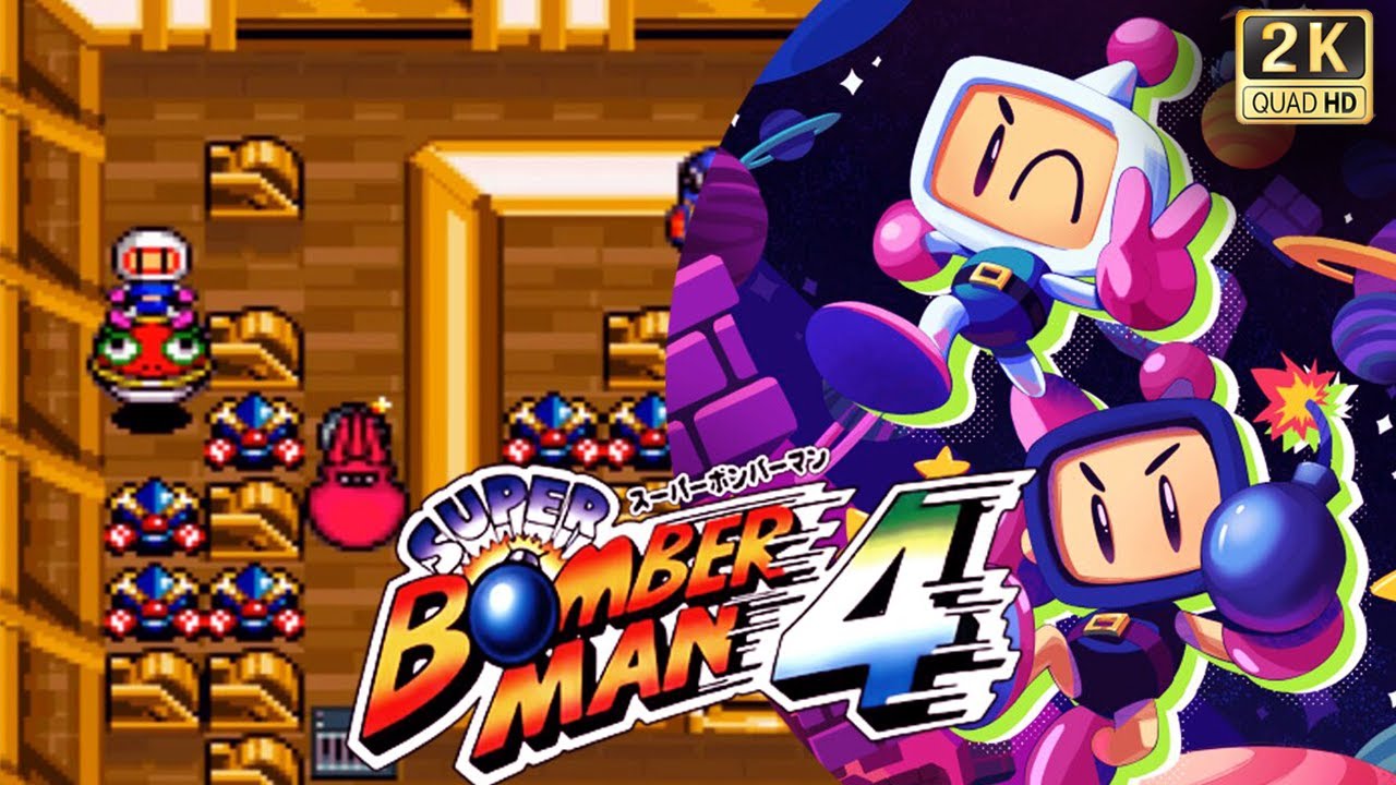 SUPER BOMBERMAN 4 - FULL GAME | Walkthrough - Sem Comentário { PC 2K 60 ...