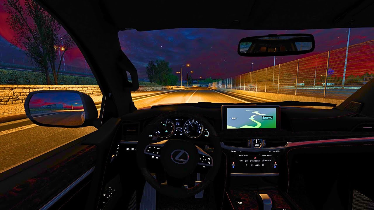 Euro Truck Simulator 2 | Lexus LX 570 Super Sport 2021 | POV DRIVING ...