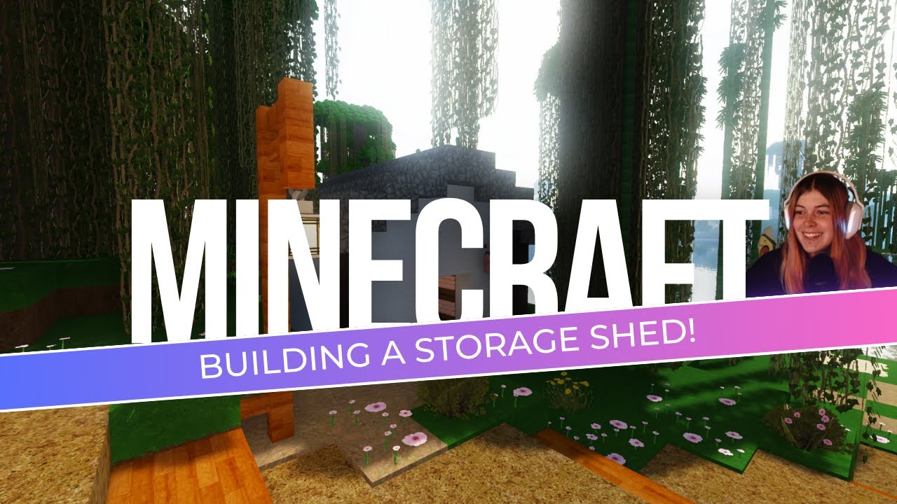 BUILDING A STORAGE SHED | Minecraft Survival | S1 EP15! | VOD | READ ...