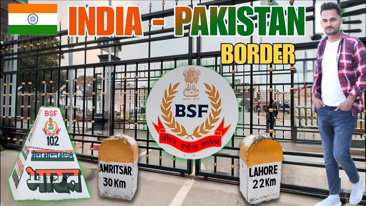 देशभक्ति से भर देगा ये Attari Border Vlog | Wagah Attari Border ...