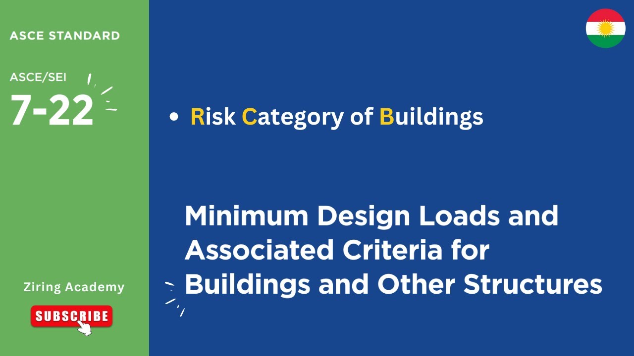How to Determine the Risk Category of Buildings - ASCE 7-22 - YouTube