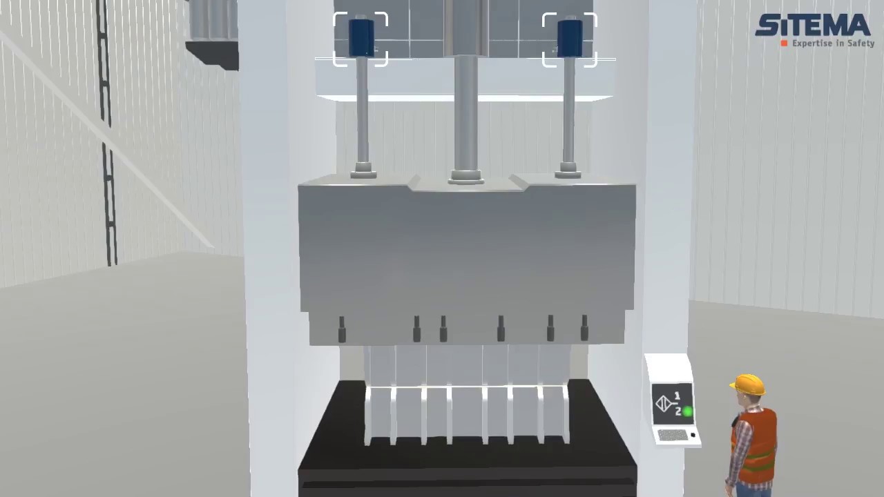 SITEMA Safety Catchers Animated Simulation - YouTube