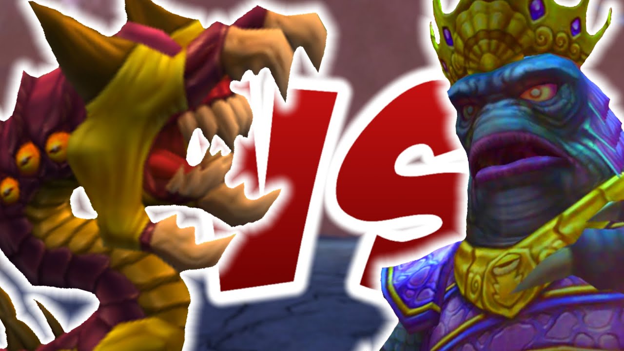 The Devourer vs The Storm Titan in Wizard101 - YouTube