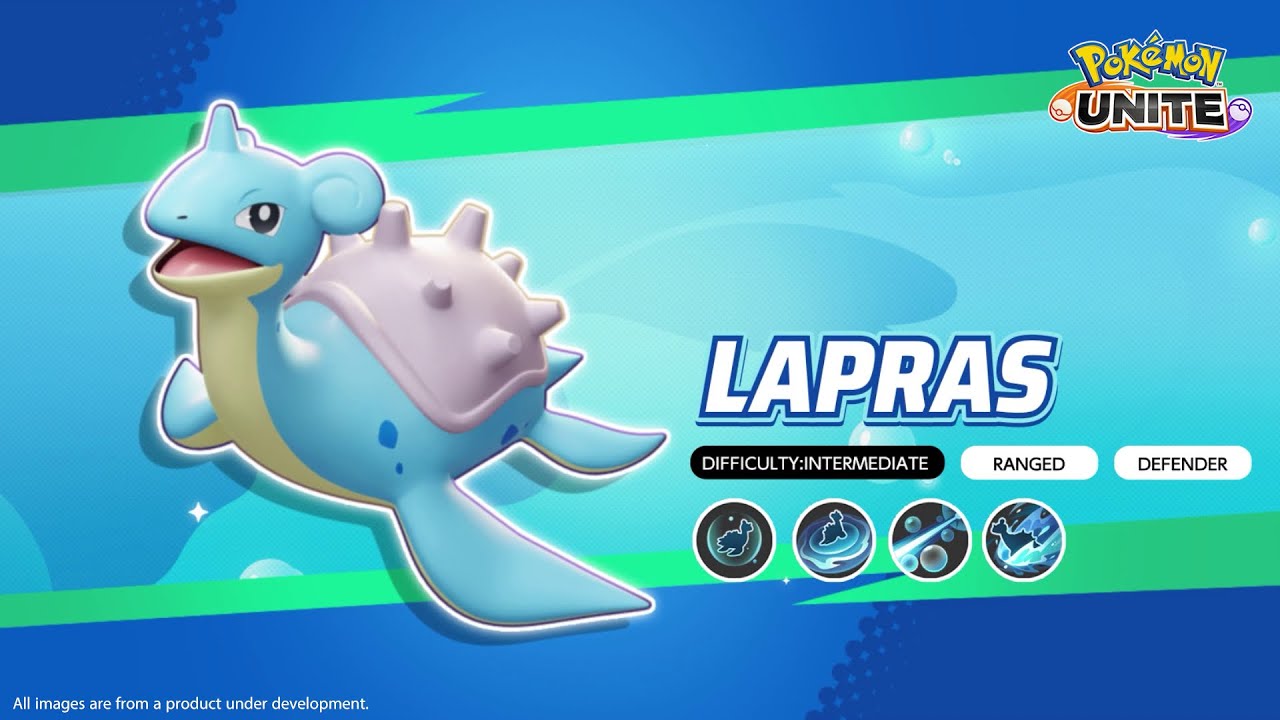 Lapras Moves Overview | Pokémon UNITE - YouTube