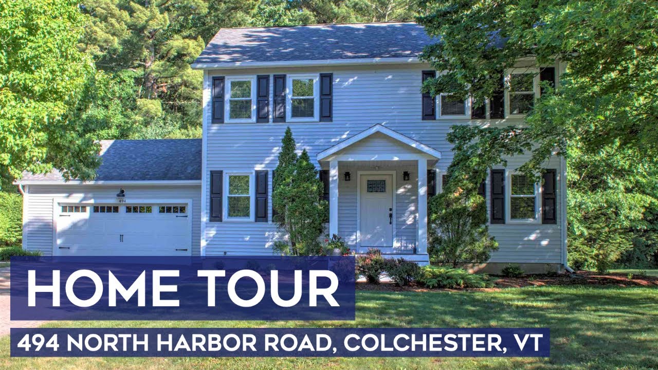 Vermont Home Tour | Extensively Renovated Colchester Colonial | Vermont ...